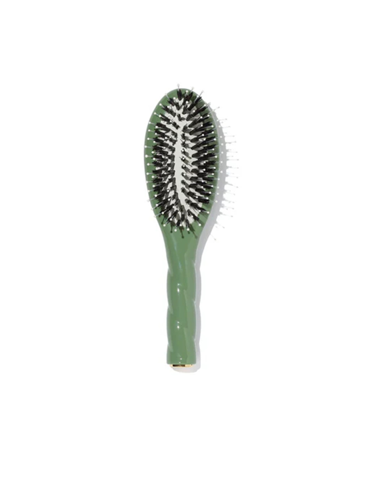 N.03 The Essential Soft Hair Brush Small - Almond Green - The ...